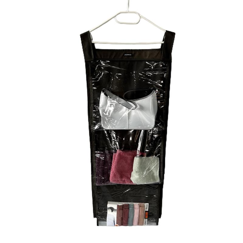 Підвісний органайзер для зберігання сумок L сірий — ціна 247 грн у каталозі Органайзери Купити