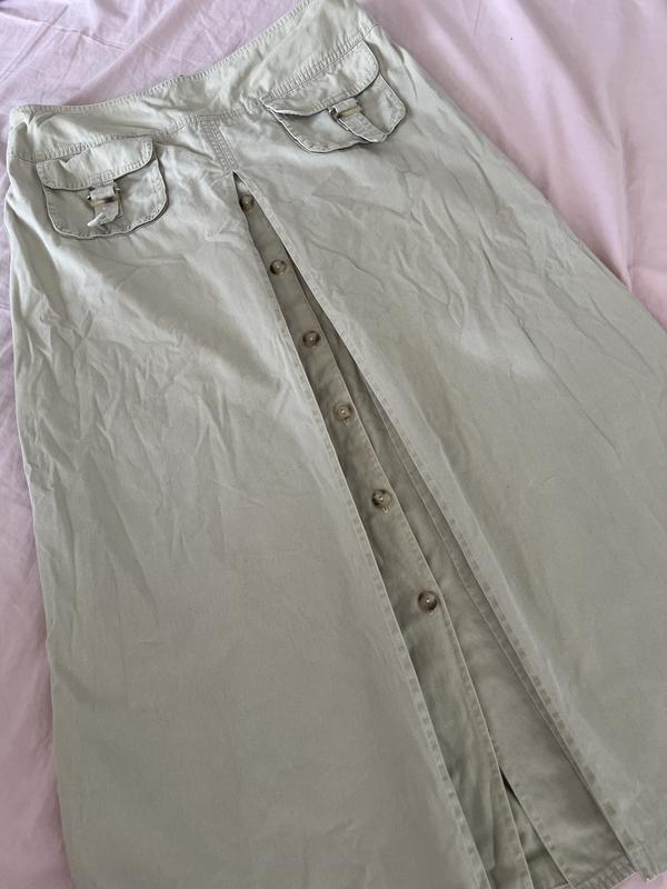 Вінтажна юбка міді — ціна 100 грн у каталозі Довгі спідниці Купити