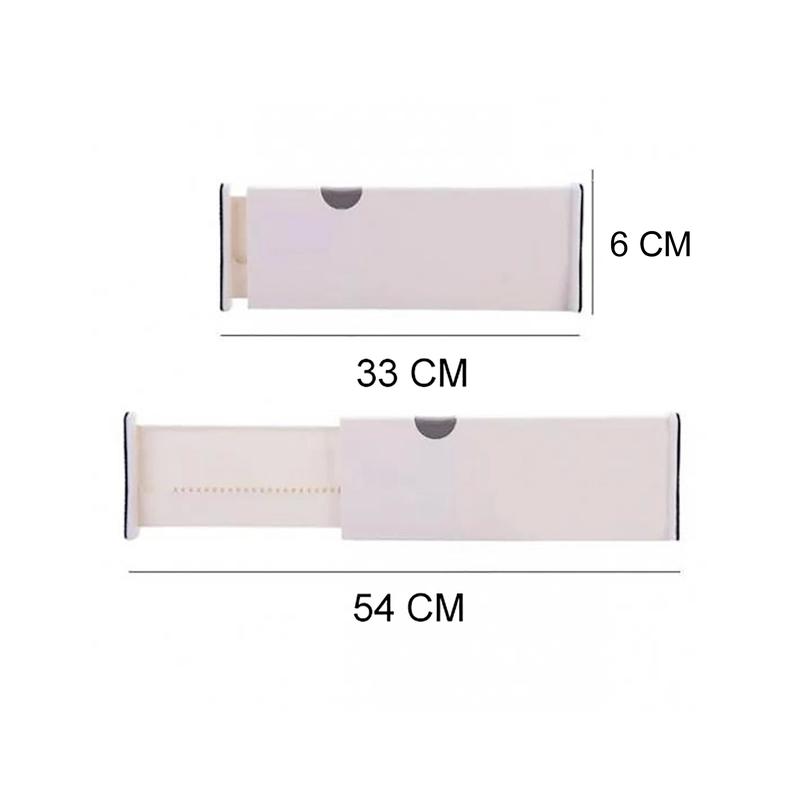 Телескопічний роздільник у тумбочку від 33 см до 54 см 4 шт комплект — ціна 460 грн у каталозі