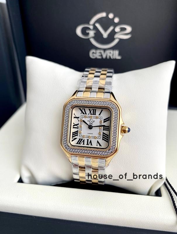 Gv2 gevril milan diamond 12110b женские швейцарские наручные часы ...
