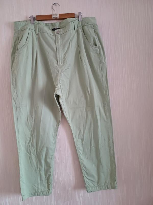 Штани коттонові 22 50 розміру — ціна 249 грн у каталозі Брюки Купити жіночі речі за доступною