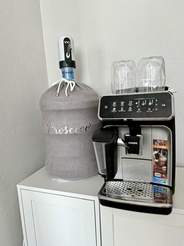 Чохол сірий на бутиль на кулер декор для дому — ціна 550 грн у каталозі Декоративні елементи