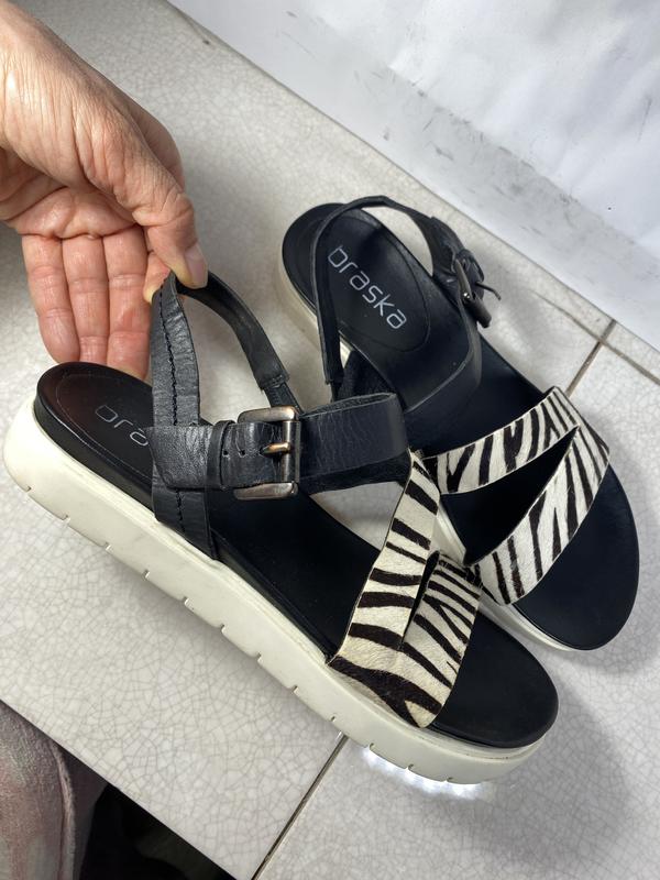 Oraska босоніжки шкіряні жіночі 38 р 24,5 см — ціна 490 грн у каталозі ...