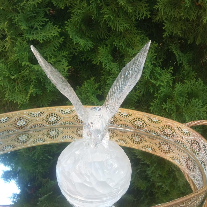 Статуэтка из резного хрусталя в стиле Lalique отлично на подарок — ціна 1100 грн у каталозі