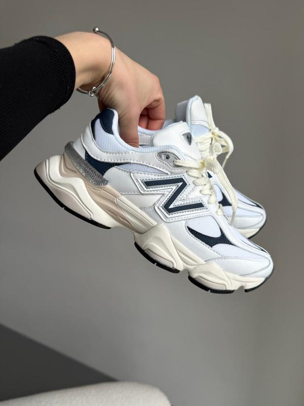 Кросівки new balance 9060 white dark blue — ціна 2699 грн у каталозі ...