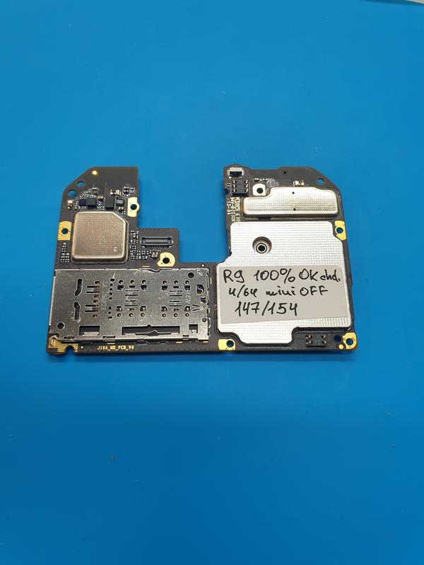 Xiaomi redmi 9 4/64gb lancelot m2004j19ag материнская плата 100% ...