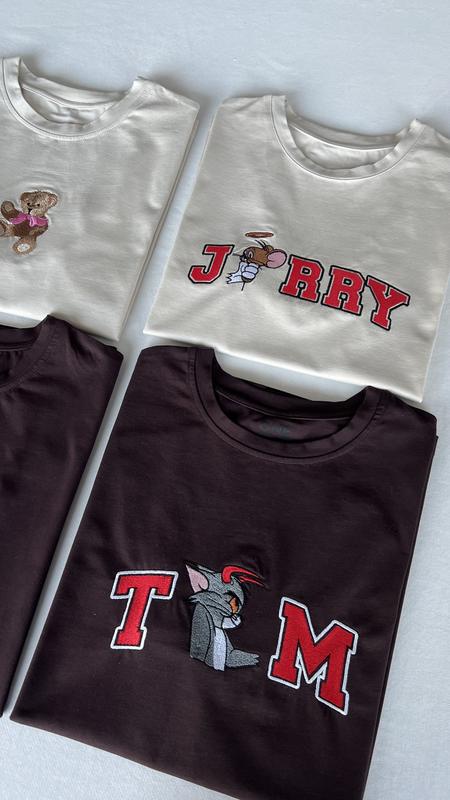 Парні футболки Tom And Jerry — ціна 2000 грн у каталозі Футболки Купити