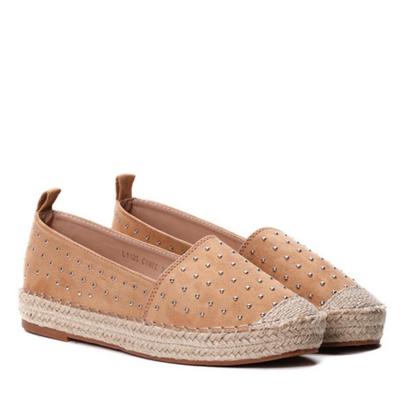 Бежеві еспадрильї 37 розмір — ціна 259 грн у каталозі Еспадрільї Купити жіночі речі за доступною
