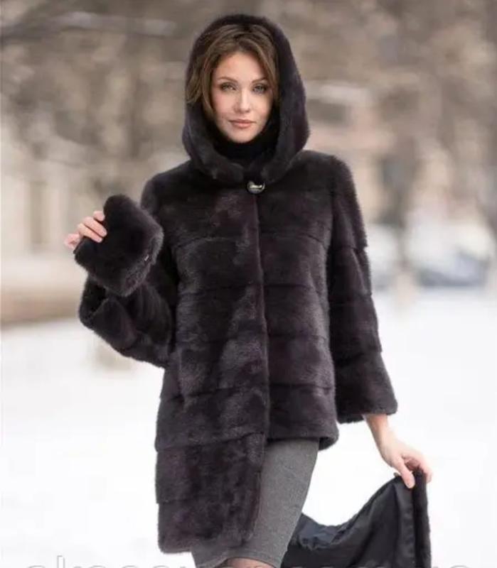 Жіноча норкова шуба трансформер — ціна 19500 грн у каталозі Шуби Купити жіночі речі за доступною