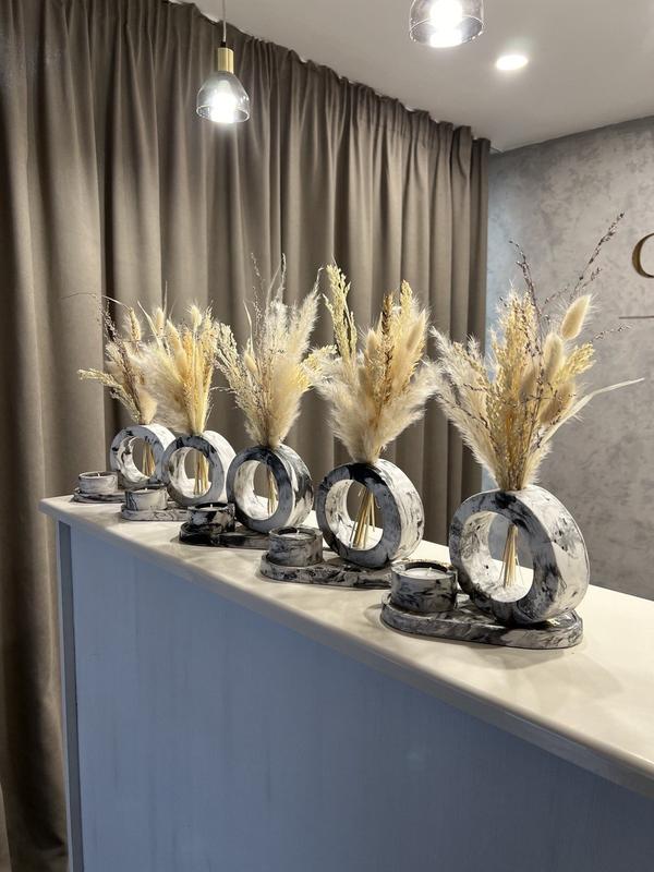 Гіпсове кашпо — ціна 250 грн у каталозі Кашпо Купити товари для дому та побуту за доступною