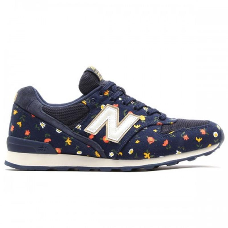 Жіночі модні кросівки new balance 996 з квітами — nz024 — ціна 1150 грн у каталозі Кросівки ...