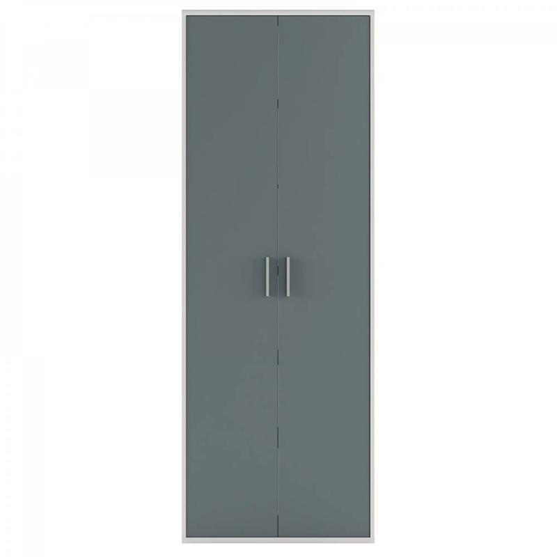 Шафа розпашна гербор кабі Szf 2d 79 220 попелястий антрацит Grb 1442 — ціна 5000 грн у