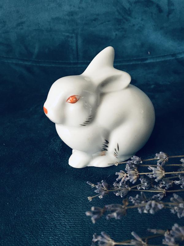 🔥 статуетка 🔥 фігурка колекційна вінтажна старовинна порцеляна заєць