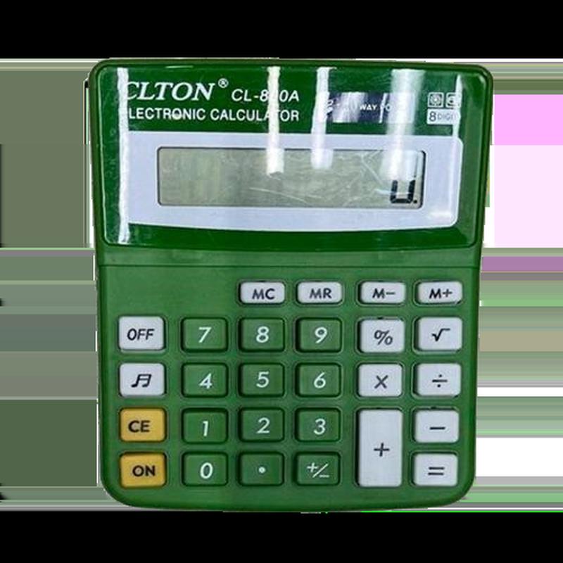Калькулятор clton cl-800a настільний 8-розрядний green — ціна 242 грн у ...