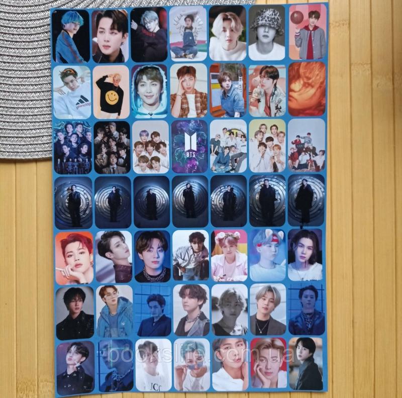 Стикерпак бтс Bts а5 — ціна 60 грн у каталозі Листівки і конверти Купити товари для дому та