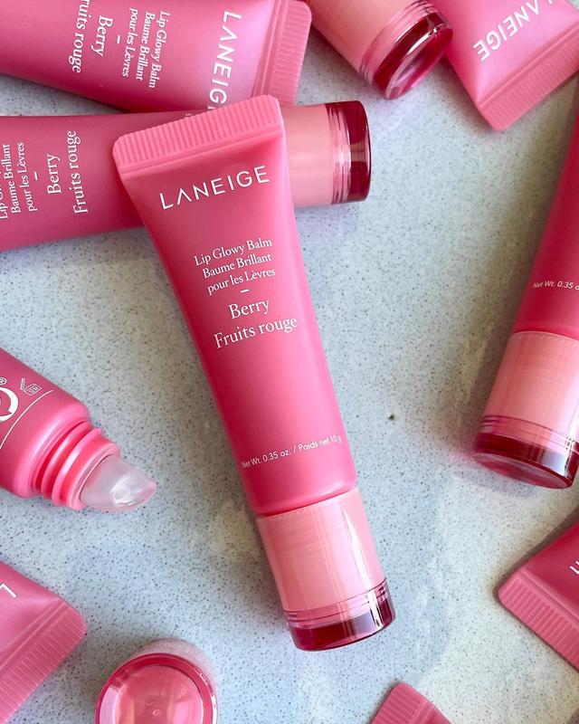 Увлажняющий и восстанавливающий блеск-бальзам для губ laneige lip glowy ...
