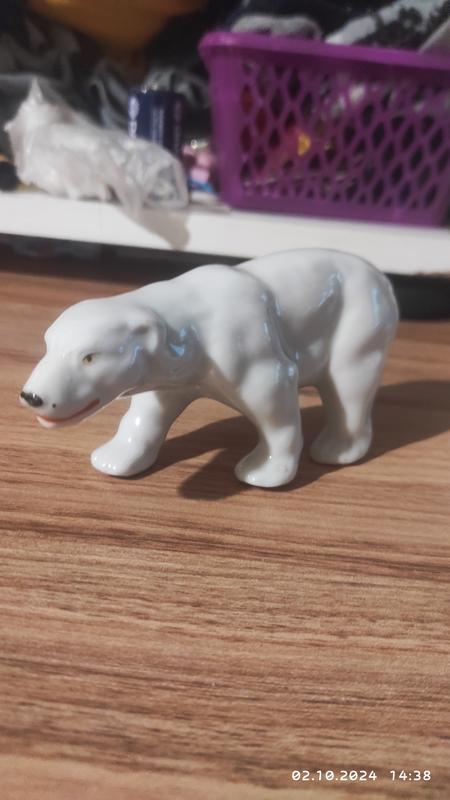 Статуетка білий ведмідь міськиця зір — ціна 700 грн у каталозі Статуетки Купити товари для дому