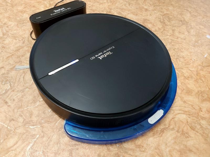 Робот пилесмок tefal x-plorer serie 60 rg7455 моющий пылесос робот с ...