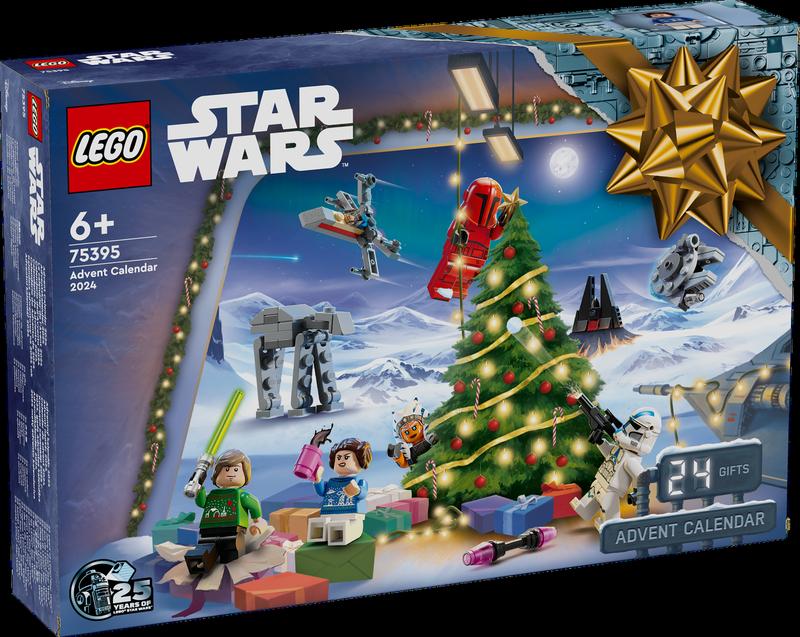 Лего новогодний календарь 2024 года звездные войны lego 75395 star wars ...