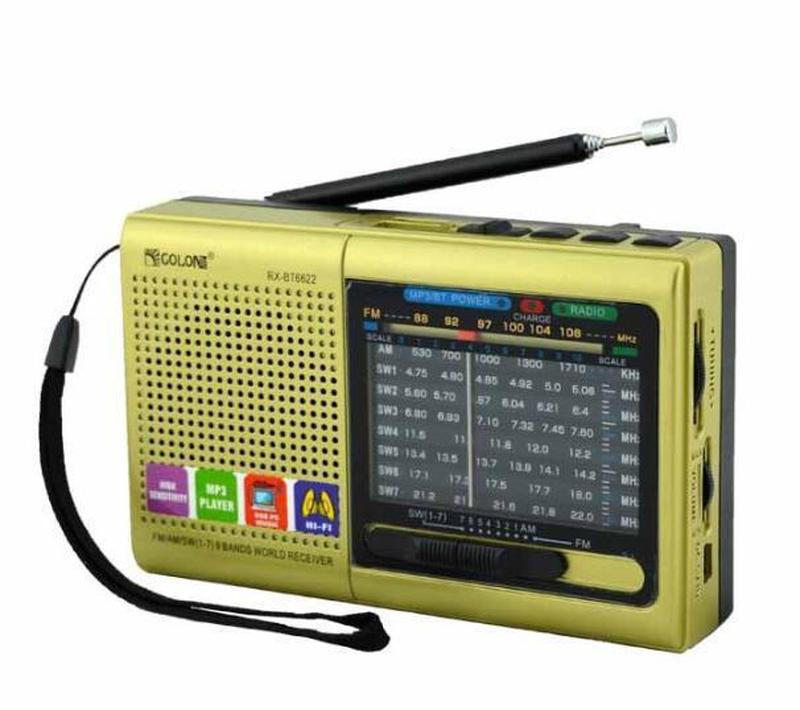 Радиоприемник аккумуляторный с usb tf golon rx-6622 olive — цена 379 ...