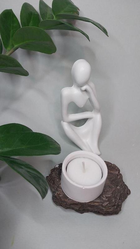 Гипсовая статуэтка ожидание достатка в стиле минимализм — цена 125 грн в каталоге Статуэтки