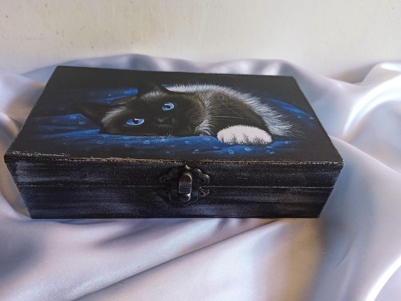 Скринька купюрниця котик подарунок матусі бабусі доньці — ціна 330 грн у каталозі Скриньки