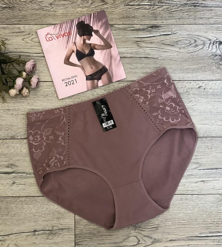 Труси жіночі lirina rose 355 бавовна. cупер батали. розмір : 10xl (60) — ціна 160 грн у каталозі ...