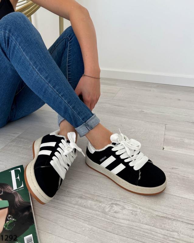 Утеплені кеди — цена 1200 грн в каталоге Кеды Купить женские вещи по доступной цене на Шафе