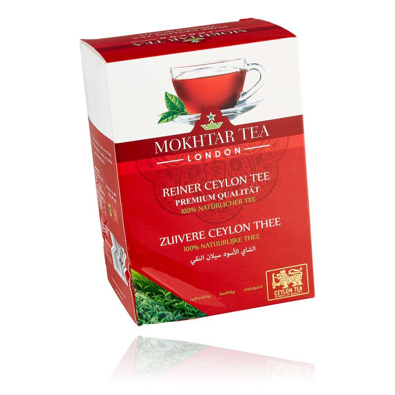 Черный цейлонский чай a mokhtar ceylon black tea 500 г — цена 280 грн в ...