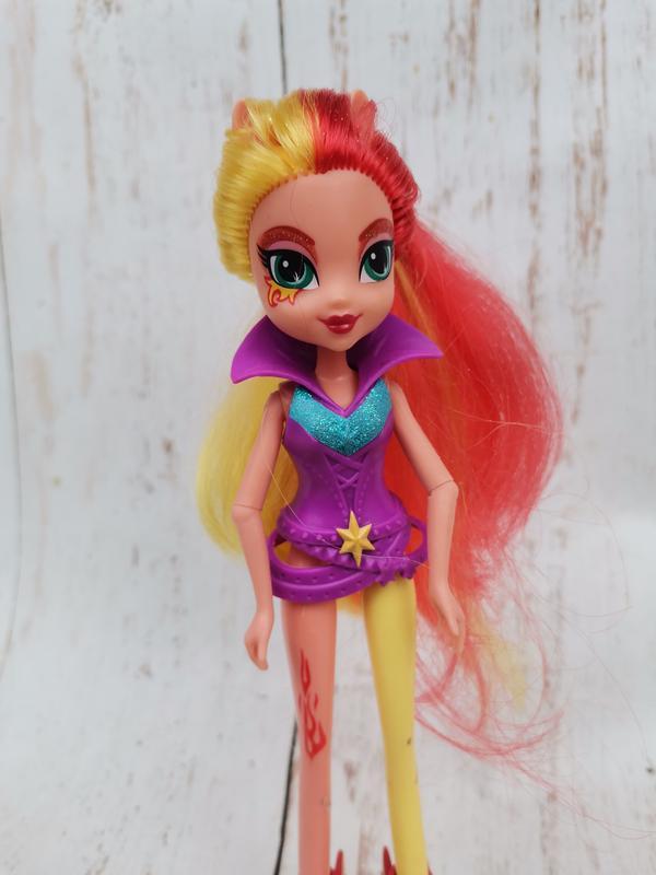 Рідкісна кукла лялька май литл пони сансет шиммер my little pony — цена ...