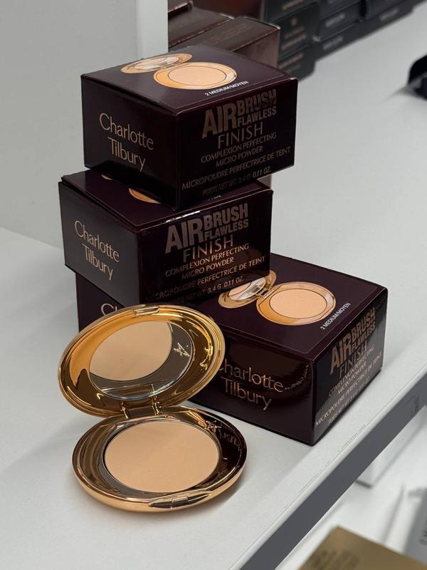 charlotte tilbury mini airbrush flawless finish setting powder 2 medium 1500 175869779