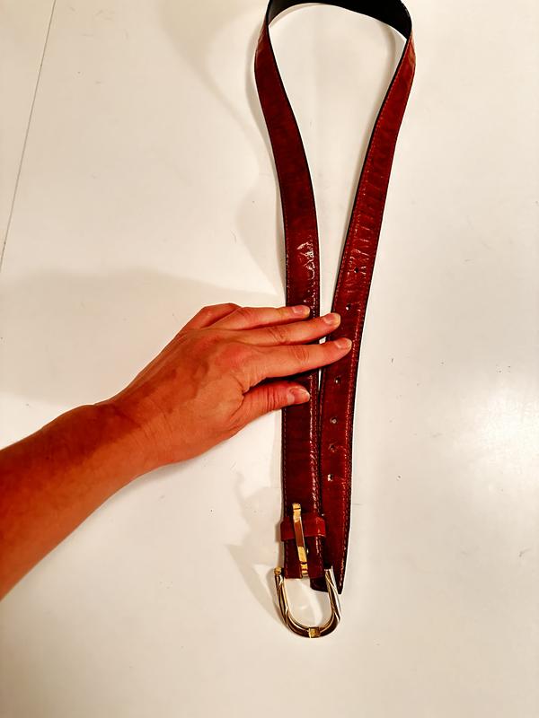 Ремень пояс кожа 100см — цена 320 грн в каталоге Поясы Купить аксессуары по доступной цене на