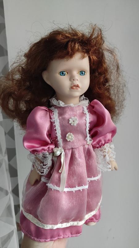 Кукла интерьерная керамика винтаж — цена 180 грн в каталоге Статуэтки Купить товары для дома и