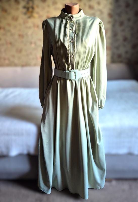 Shein оливкова красива ошатна максі сукня — ціна 700 грн у каталозі ...