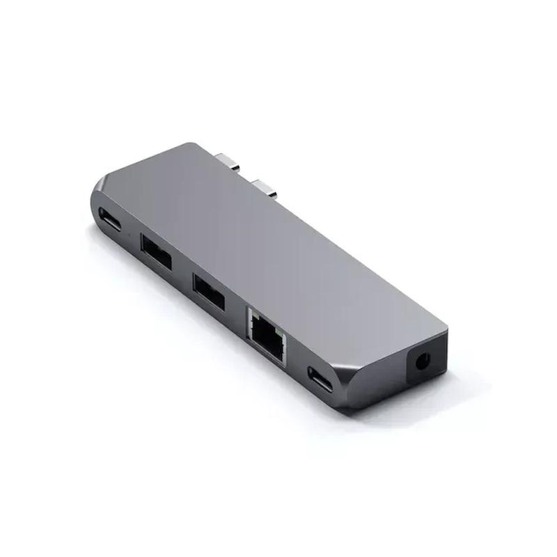 Адаптер satechi aluminum usb-c pro hub mini adapter space gray (st-ucphmim) — цена 2799 грн в ...