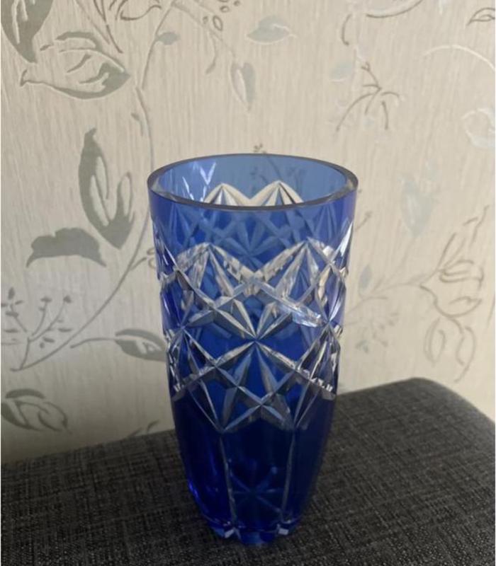 Ваза кристальная времен ссср цена 1000грн — цена 1000 грн в каталоге Вазы Купить товары для дома