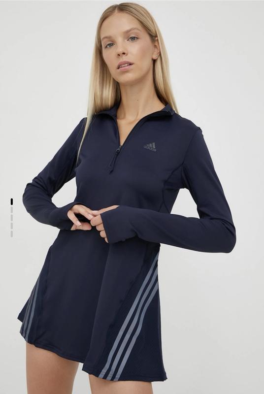 Рашгар/ кофта спортивная / платье adidas run icon 3-stripes dress ...