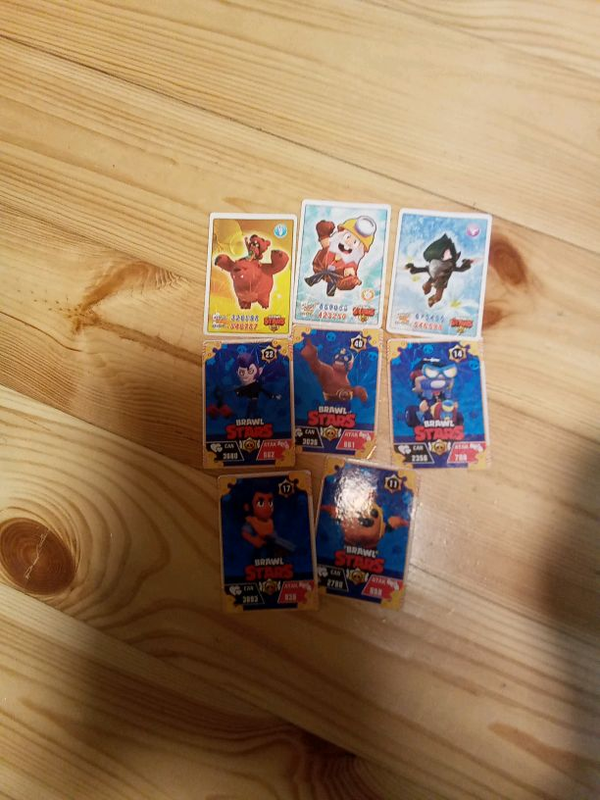Карточки з гри brawl stars — цена 12 грн в каталоге Настольные игры ...