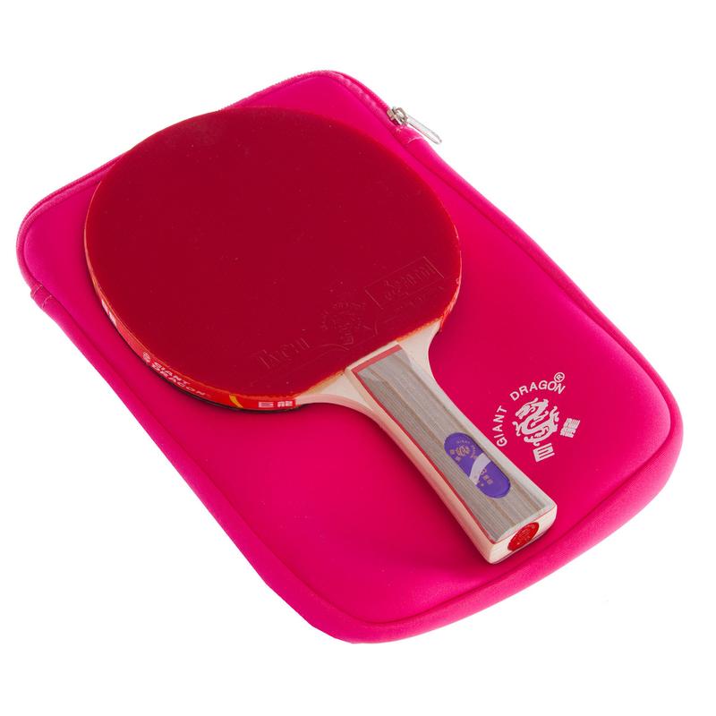 Ракетка для настільного тенісу 1 штука в чохлі giant dragon 3* mt-6542 ...