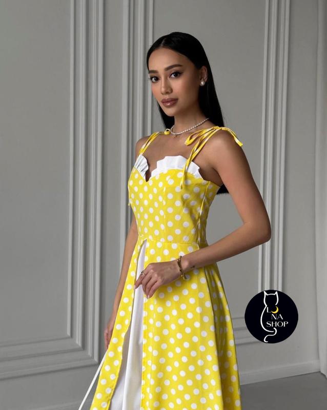 Сукня горох — цена 950 грн в каталоге Длинные платья Купить женские вещи по доступной цене на