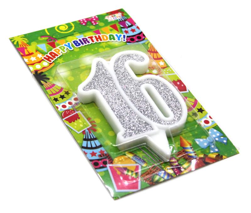 Свечи числа юбилейные — цена 30 грн в каталоге Свечи Купить товары для дома и быта по доступной