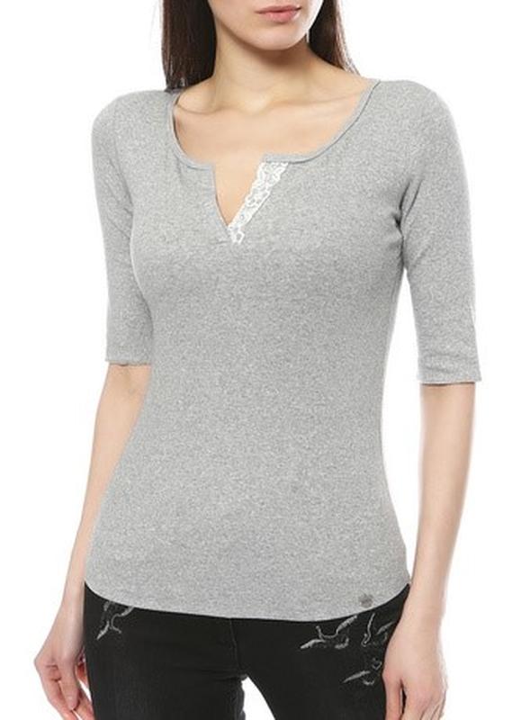 Майка базовая Marc Cain хлопковая серая р м — цена 370 грн в каталоге Майки Купить женские