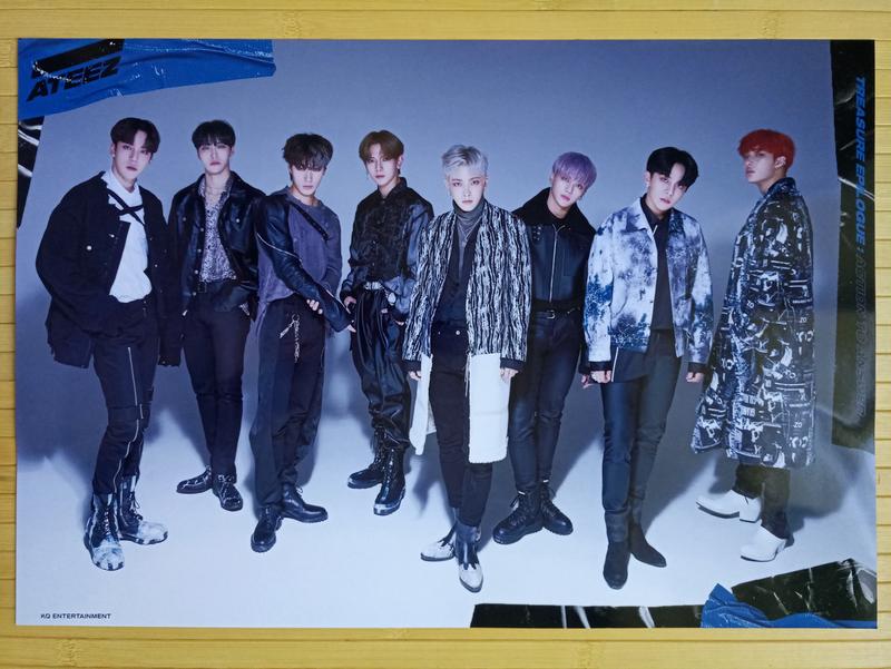 Постер ейтіз Ateez а3 арт 5 — ціна 60 грн у каталозі Календарі Купити товари для дому та