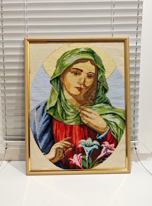 Картина ікона вишита хрестиком — ціна 1200 грн у каталозі Ікони Купити товари для дому та