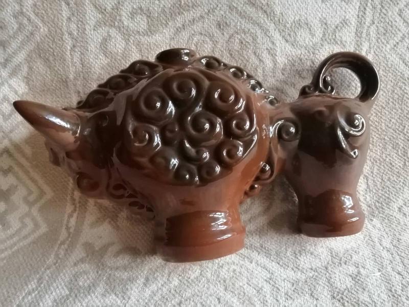 Штоф статуэтка бык керамика — цена 640 грн в каталоге Статуэтки Купить товары для дома и быта