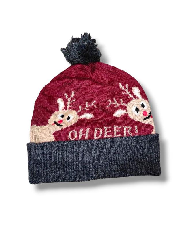 Дитяча різдвяна шапка — ціна 125 грн у каталозі Шапки Купити аксесуари за доступною ціною на