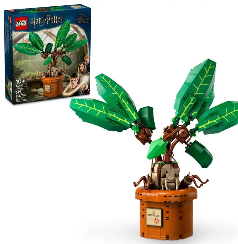 Конструктор лего гарри поттер мандрагора lego harry potter mandrake ...