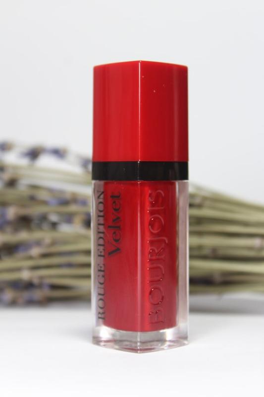 Жидкая классическая красная матовая помада для губ bourjois rouge ...