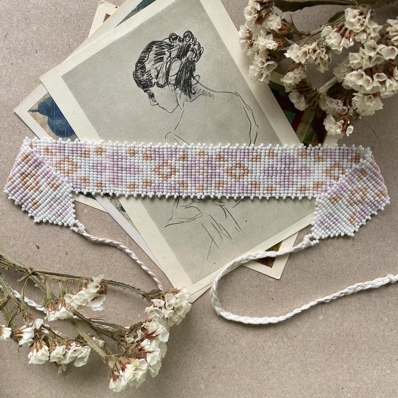 Стрічковий гердан — ціна 400 грн у каталозі Кольє і намиста Купити аксесуари за доступною ціною