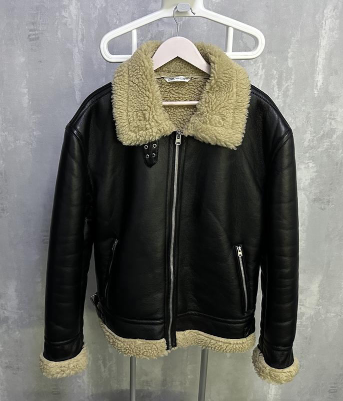 Zara чоловіча дублянка шуба куртка оригінал — ціна 1800 грн у каталозі Дублянки і шуби Купити